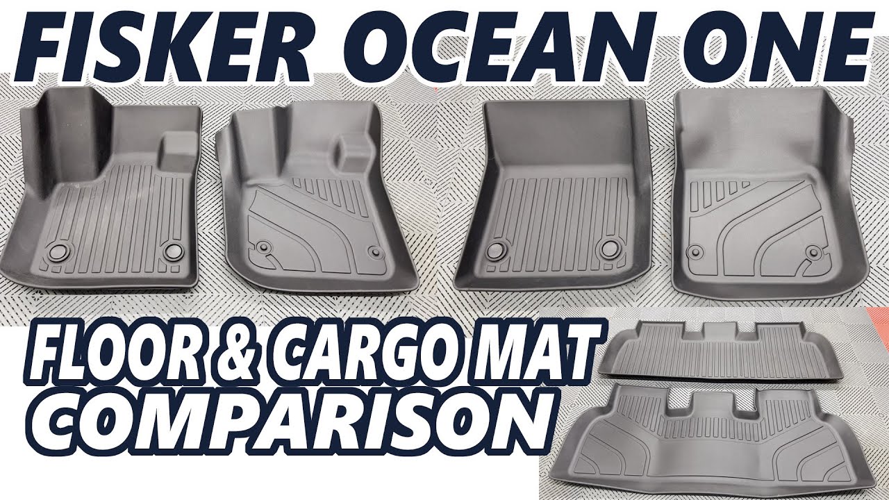 Fisker Ocean One - Floor & Cargo Mats Comparison - YouTube