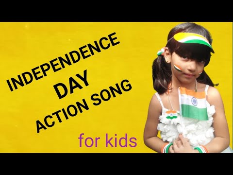 Independence Day action song English/Greeting song for kids and ...