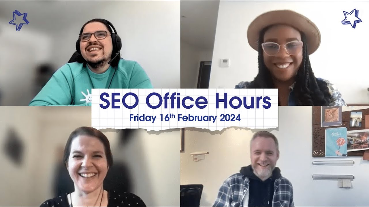SEO Office Hours 16th February 2024 ft. Nik Vujic, Ebere Jonathan ...