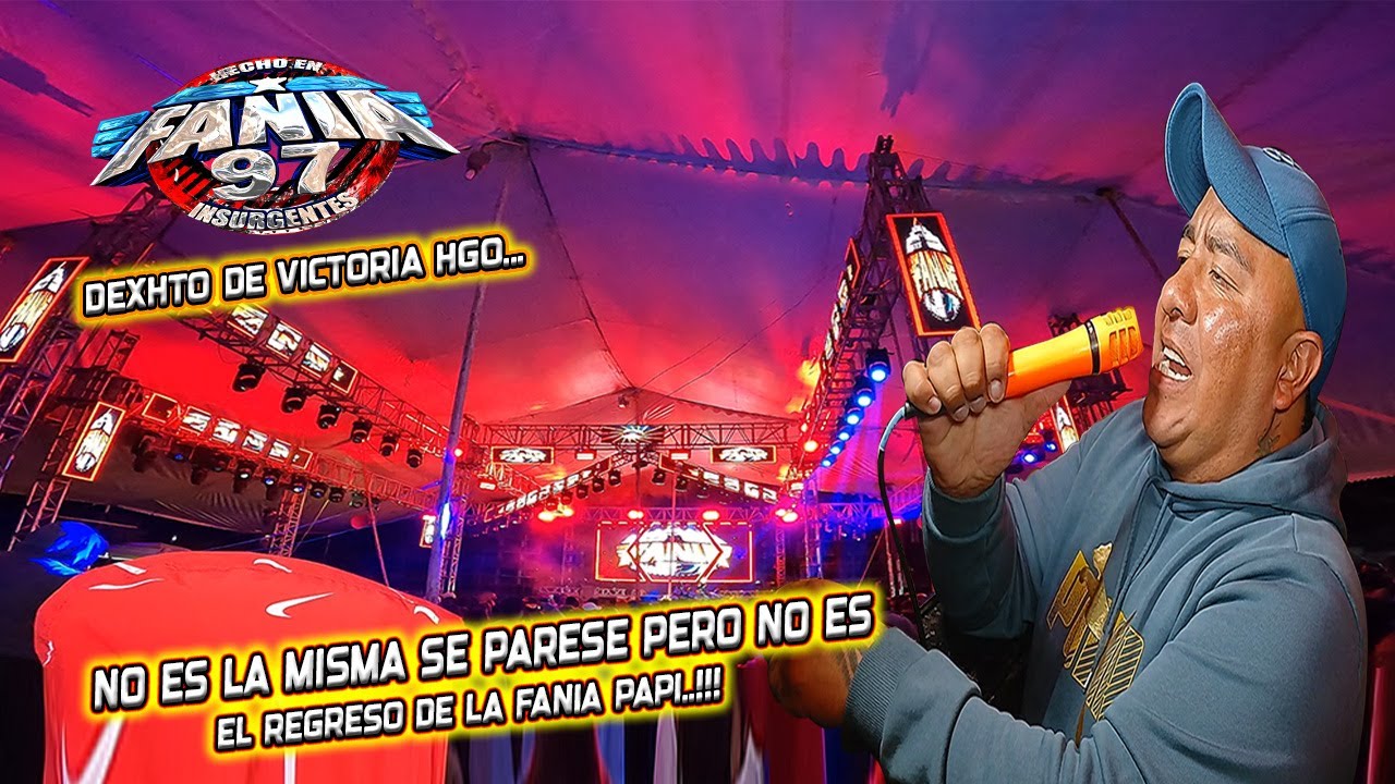 🚩SONIDO FANIA 97♦️SE PARESE PERO NO ES♦️LLEGO LA FANIA PAPI..!!💥 ...