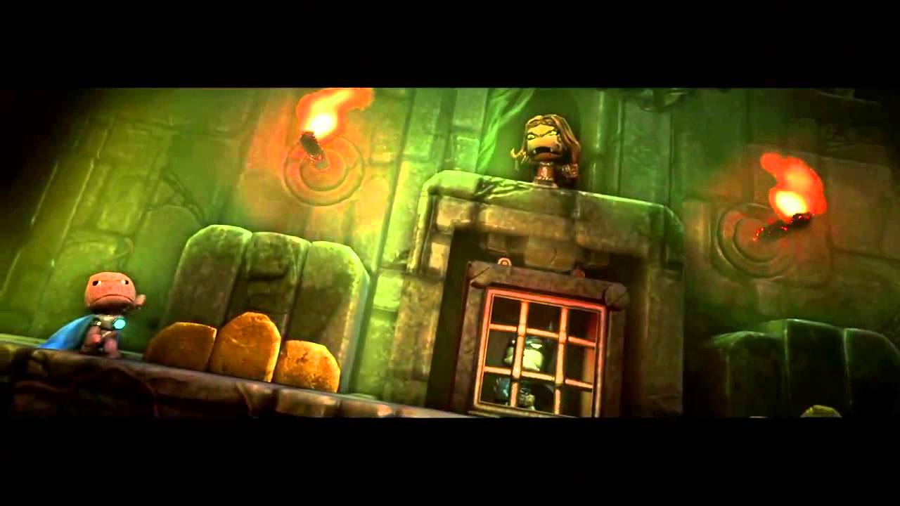 LittleBigPlanet - DC Comics Premium Level Pack - YouTube