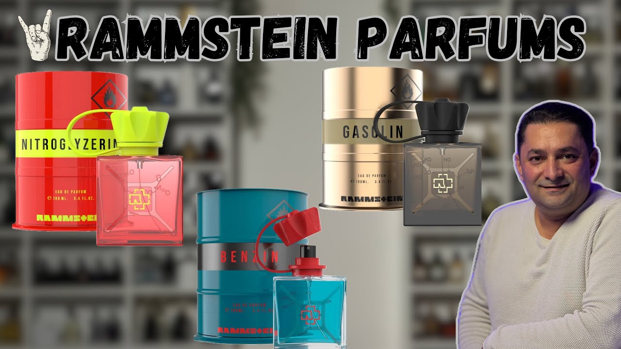Rammstein Parfums Benzin Nitroglyzerin Gasolin Review 🤘 - YouTube