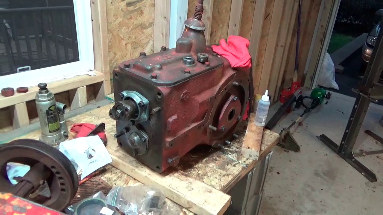 1955 International 100 Farmall PTO Reassembled - YouTube