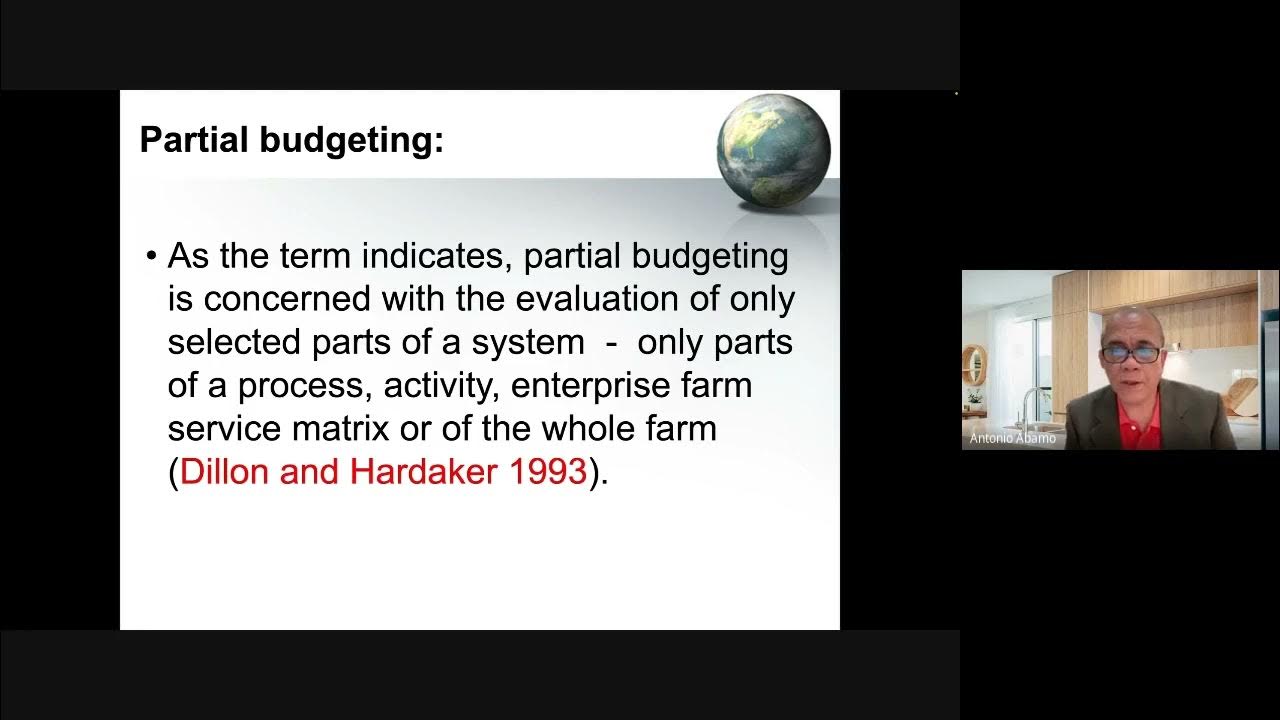 Farm planning and budgeting (part 2) - YouTube