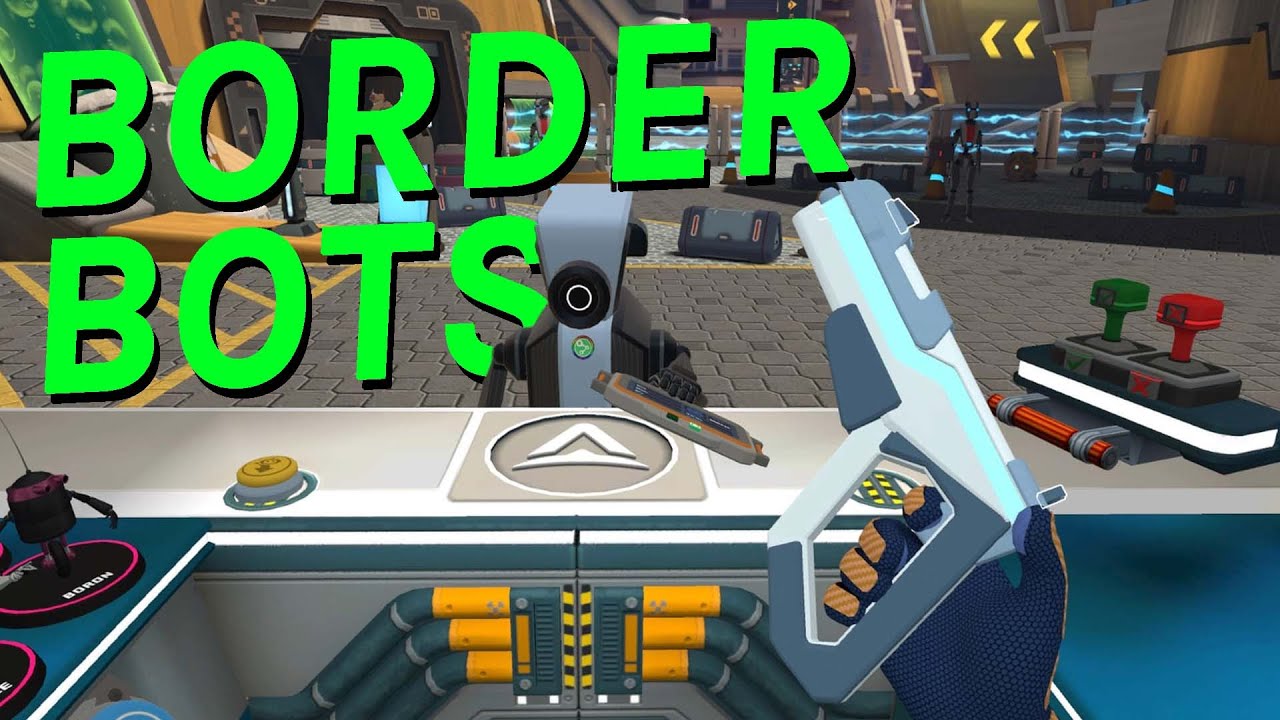 Border Bots VR Review: Challenging, Vibrant Security Sim (PSVR 2, Quest) - YouTube