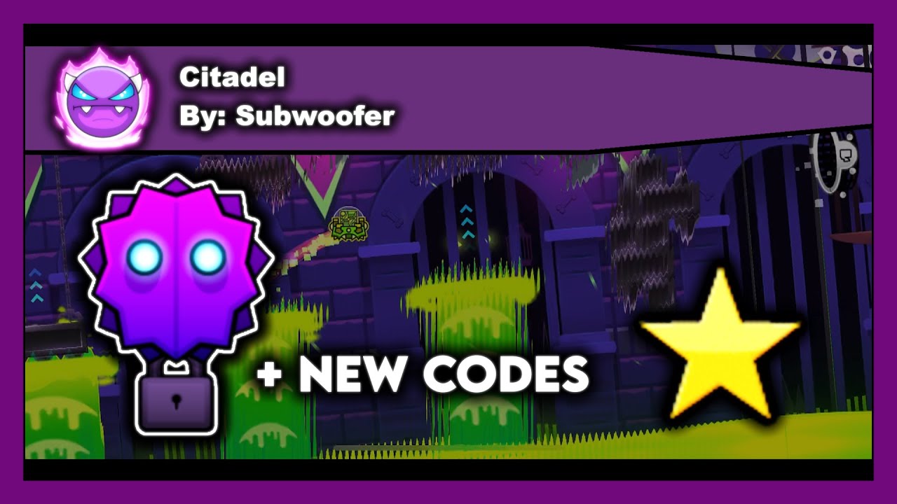 [DEMON LEVEL] Geometry Dash - Citadel by Subwoofer 100% Complete (Event ...