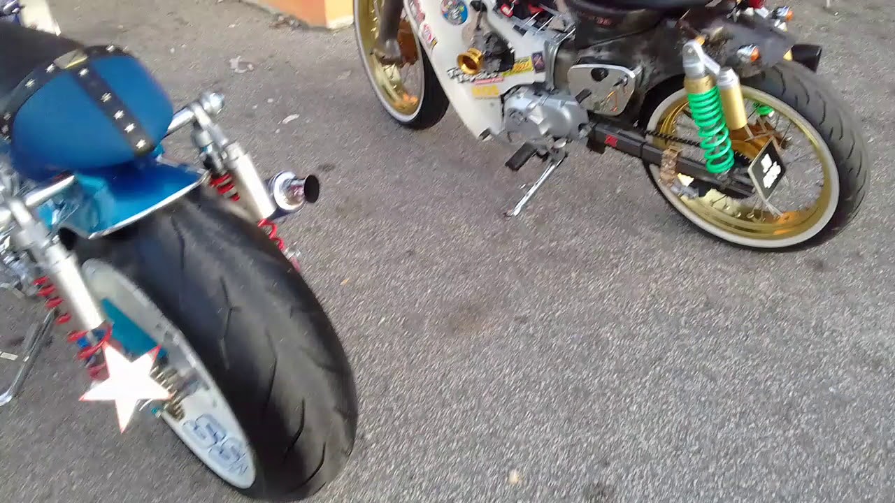 C70 CustomCub StreetCub (southern streetcub riders) - YouTube