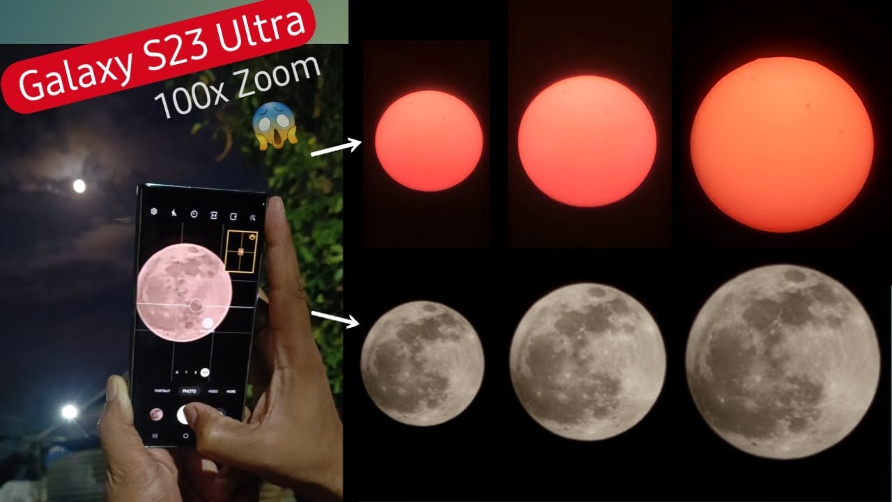 Samsung S23 Ultra Photography 😱😱 Moon | Sun 😎 #samsung #viral # ...