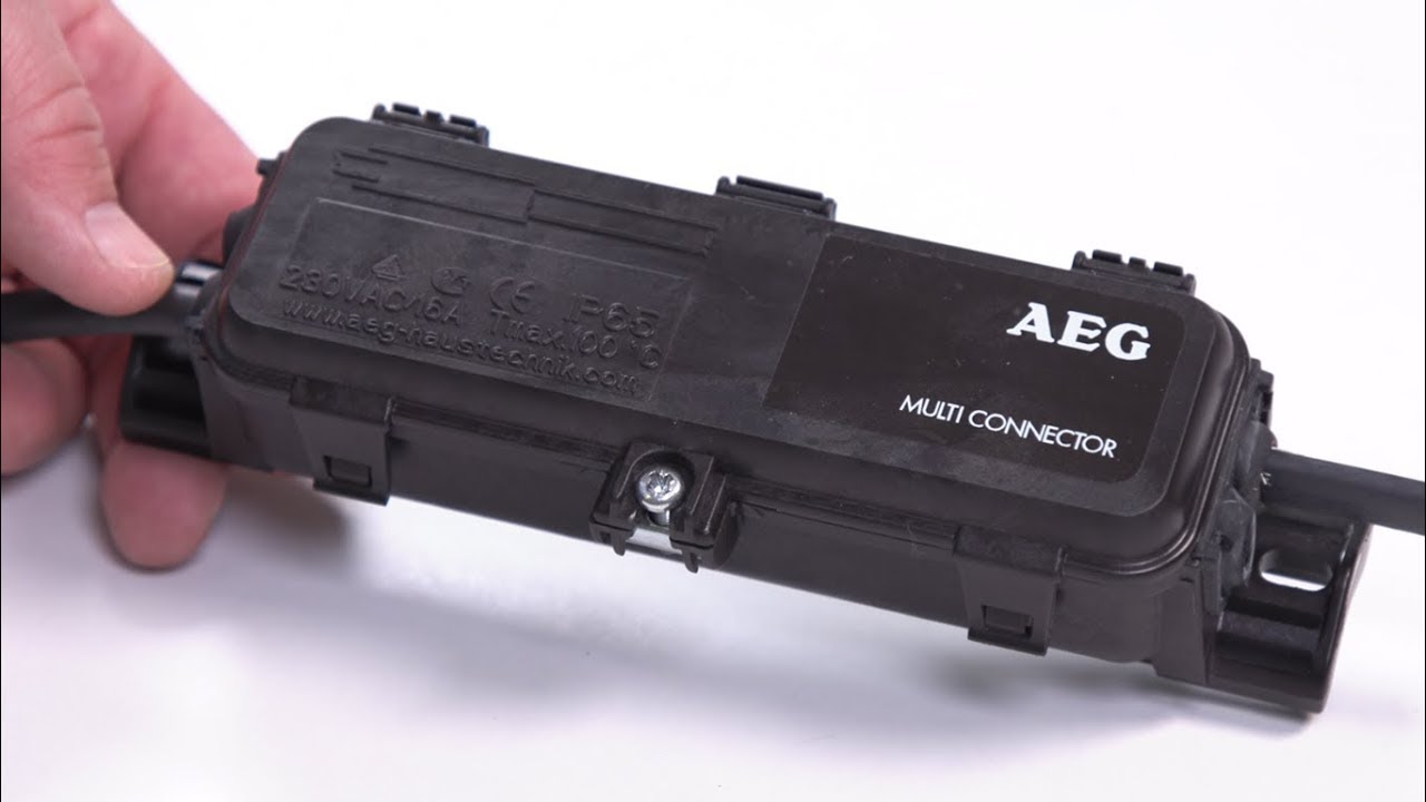 Heizkabel schnell verbinden – AEG Multi Connector - YouTube