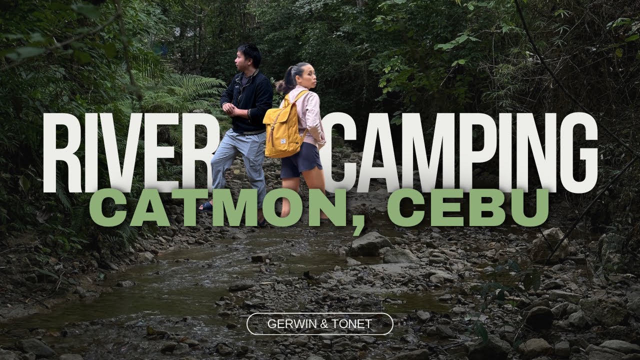 First Time Campers at Areca River Camp | Gerwin & Tonet - YouTube