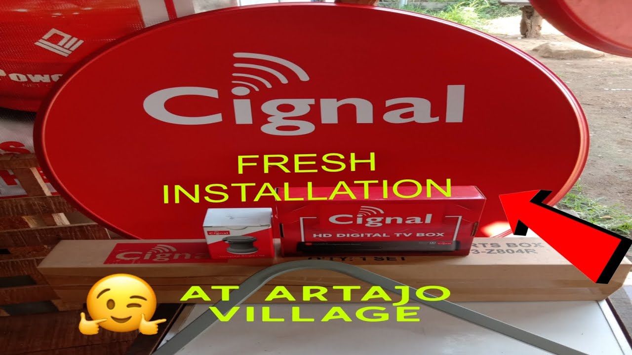 CIGNAL FRESH INSTALLATION AT ARTAJO VILLAGE SUBDIVISON - YouTube