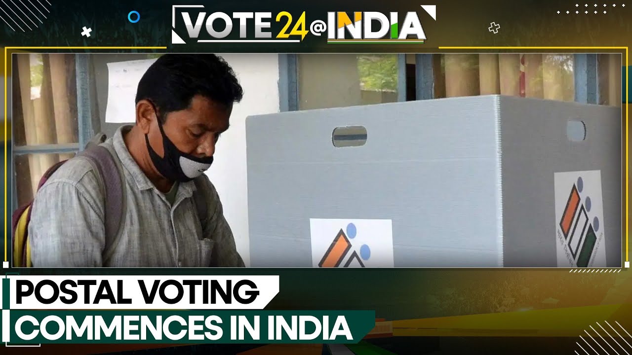 Postal voting commences: Elderly citizens vote via postal ballot ...