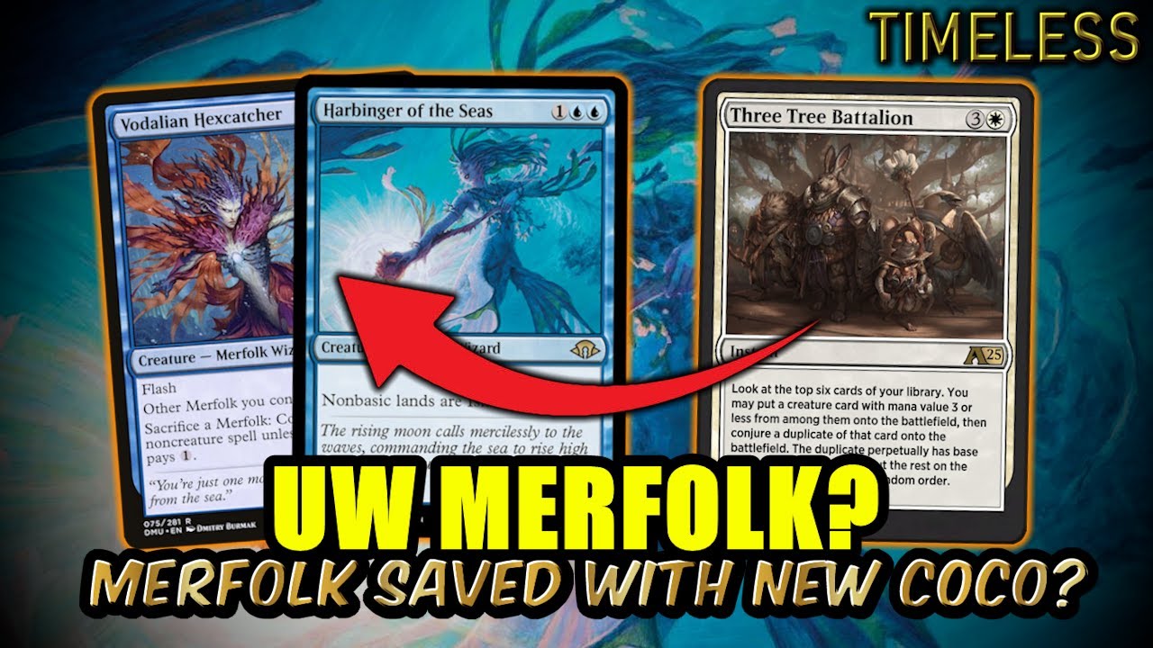 Merfolk Saved With New White CoCo? - UW Merfolk | Timeless BO3 Ranked ...