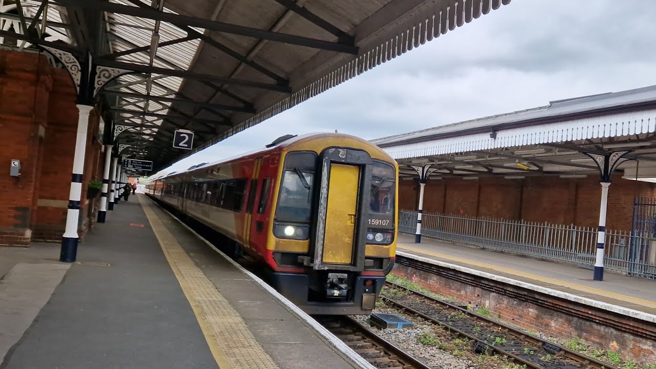 Southwestern Railway Class 159007 + 159107 Is Working 1L36 0925 Exeter ...