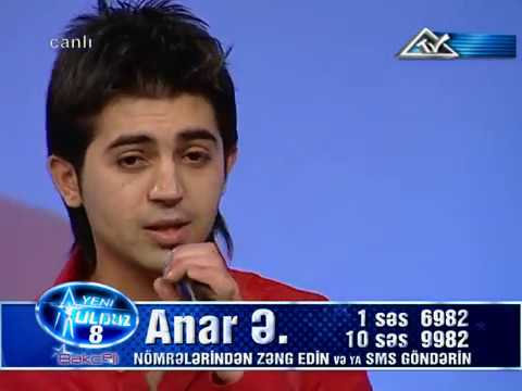 Anar Esgerov Ureyim Yanar (Yeni Ulduz 8--2008 )