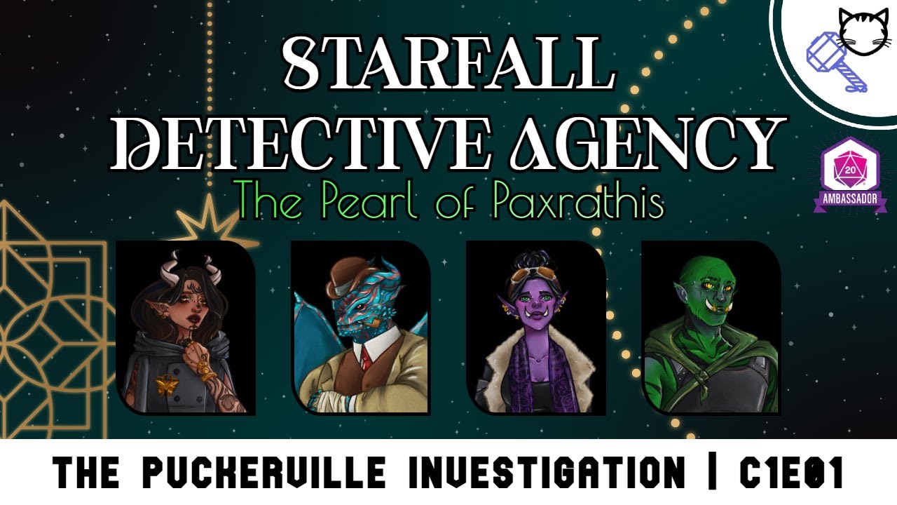 The Puckerville Investigation | Fantasy AGE: Starfall Detective Agency ...