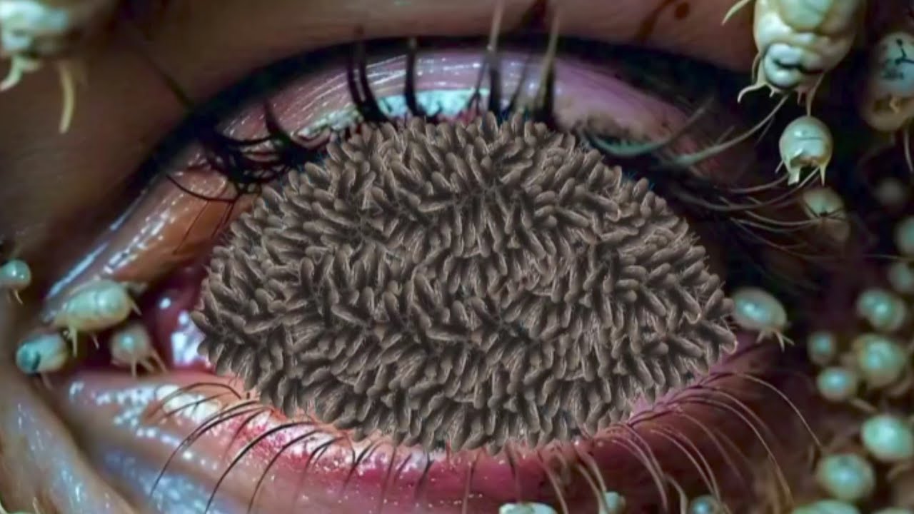 ASMR Animation Treatment Infected Eyes | Treatment Eye | Deep Cleaning ...