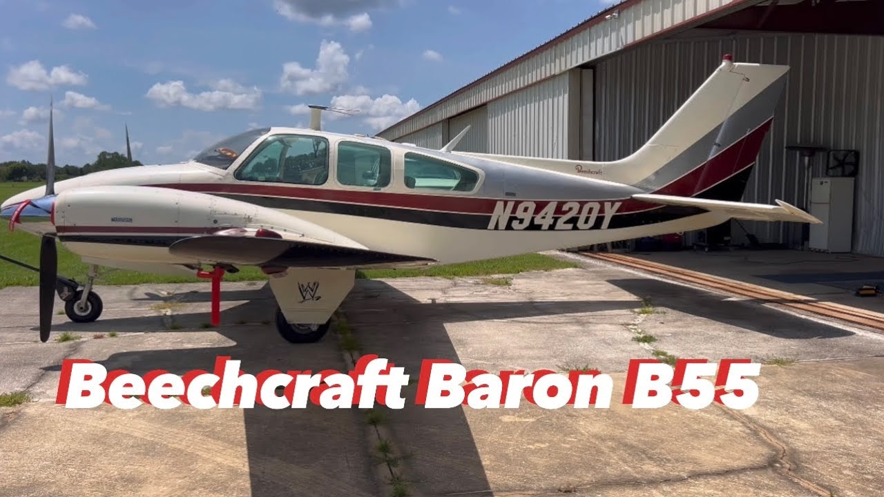1964 Beechcraft Baron B55 #airplanes #plane #forsale #beechcraft - YouTube