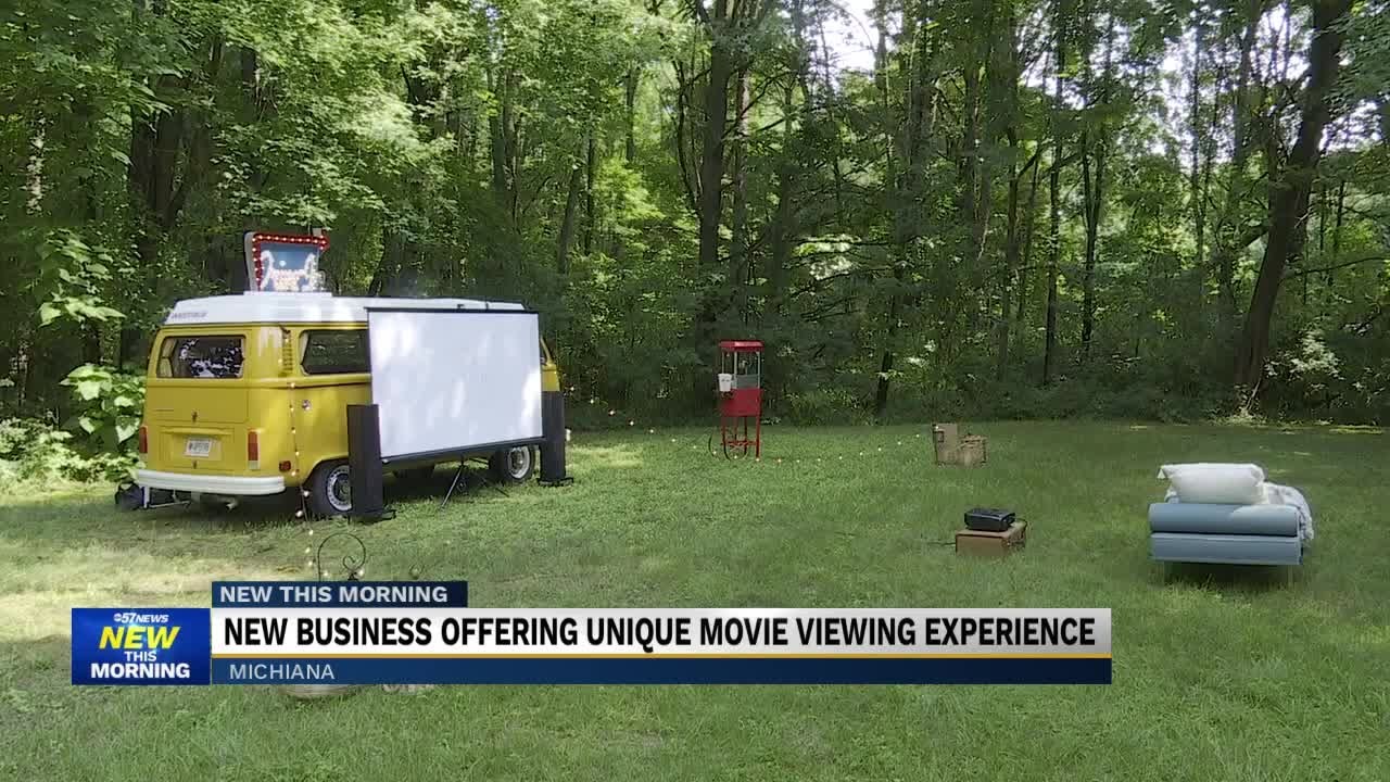 The Sunshine Bus offers unique movie viewing experience - YouTube