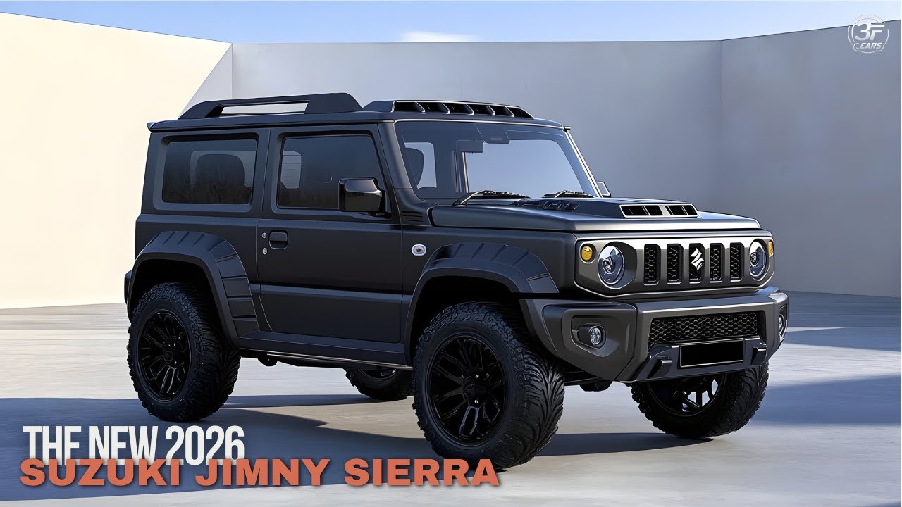 2026 Suzuki Jimny Sierra - Unique boxy design! - YouTube