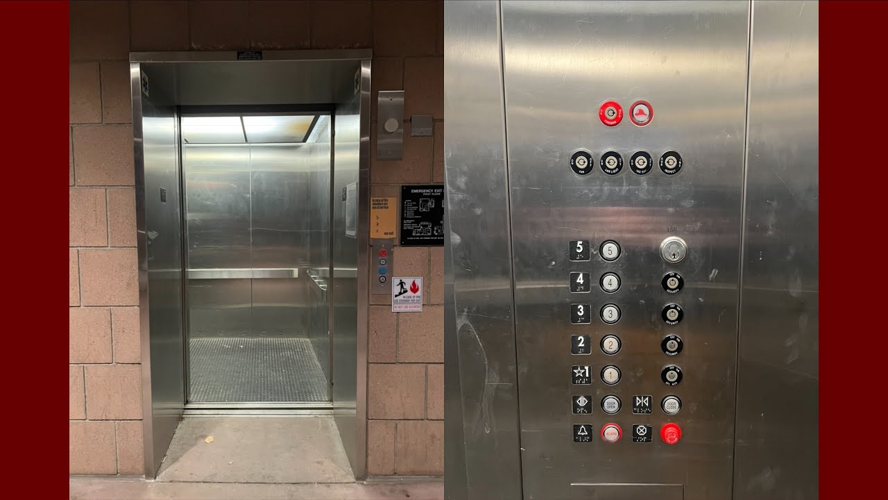 Montgomery Elevator at the UCSB Visitor Center (SAASB) in Goleta ...