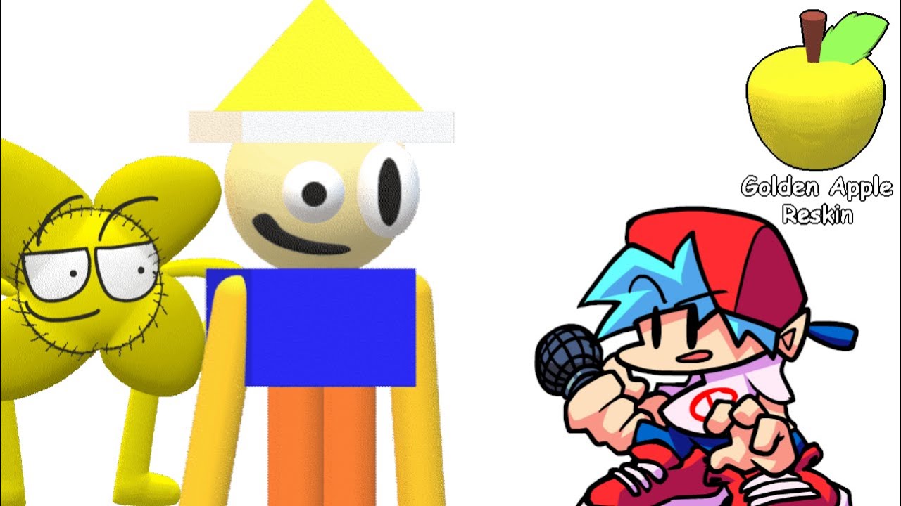 | FNF | Golden apple Reskin v1.2 | Resumed | - YouTube
