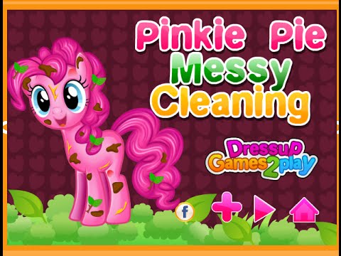 My Little Pony And Friends - Pinkie Pie Pony Cleaning Game - YouTube