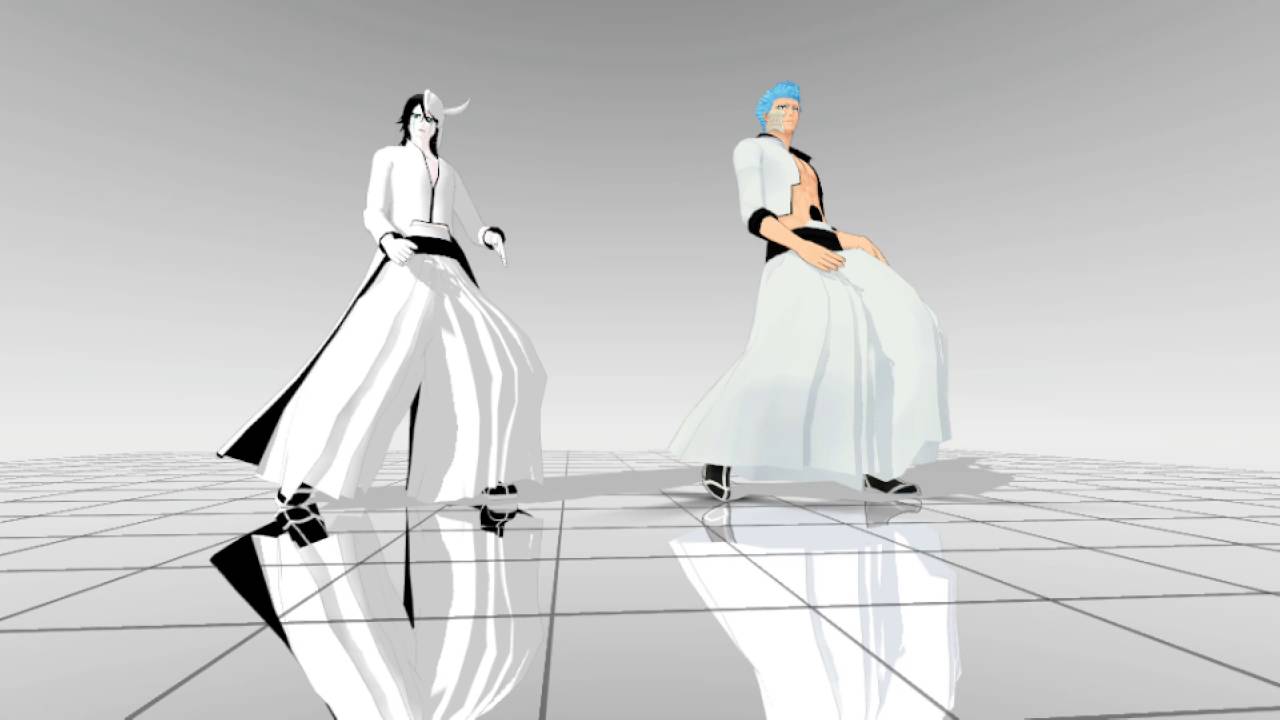 [MMD x BLEACH] Ulquiorra & Grimmjow - Childish War - YouTube