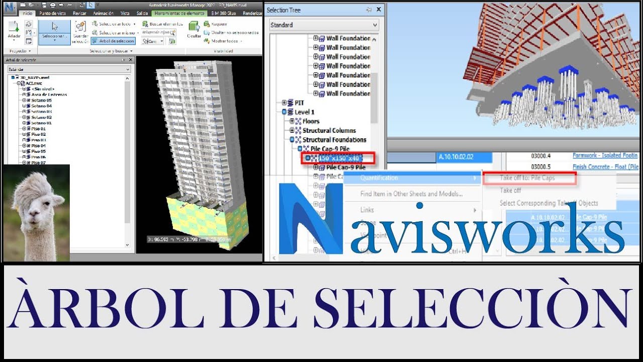 clase 8 (navisworks): ÀRBOL DE SELECCIÒN EN NAVISWORKS - YouTube