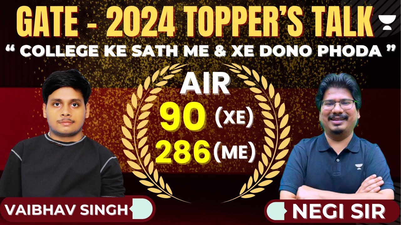 AIR-90 (XE) | 64.00 Marks | SCORE - 730 & AIR-286 (ME) | 62.67 Marks ...