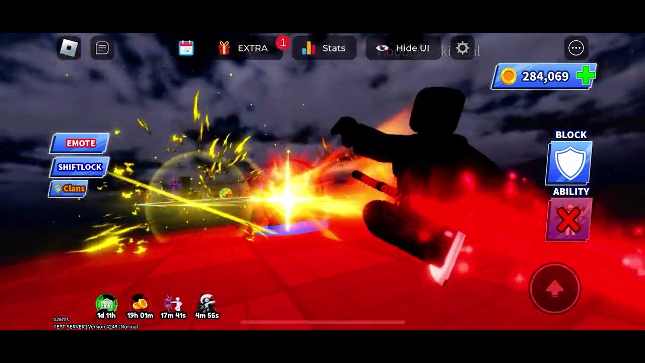Roblox blade ball dual luminara finisher - YouTube