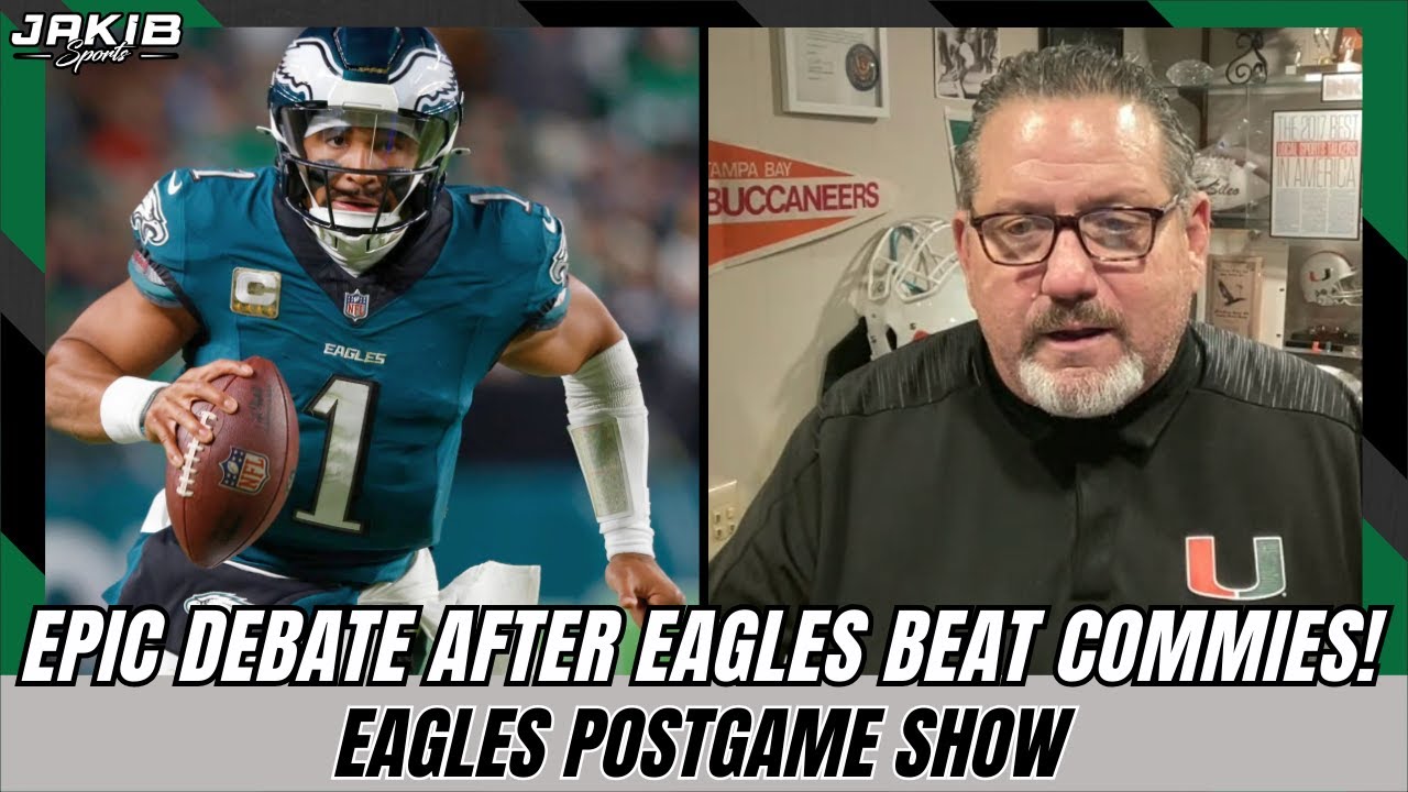 Eagles BEAT Commanders to Own 1st Place in East! Dan Sileo & Zander ...