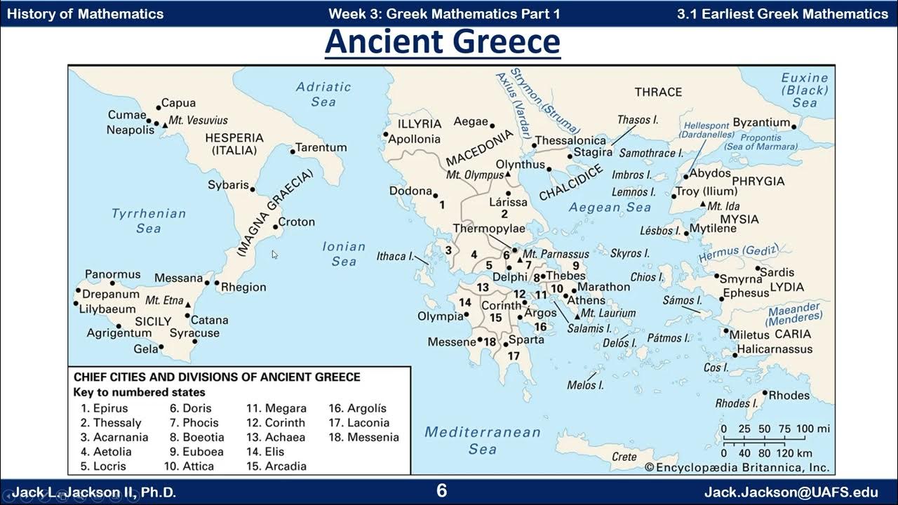 Math History 3.1 Earliest Greek Mathematics - YouTube