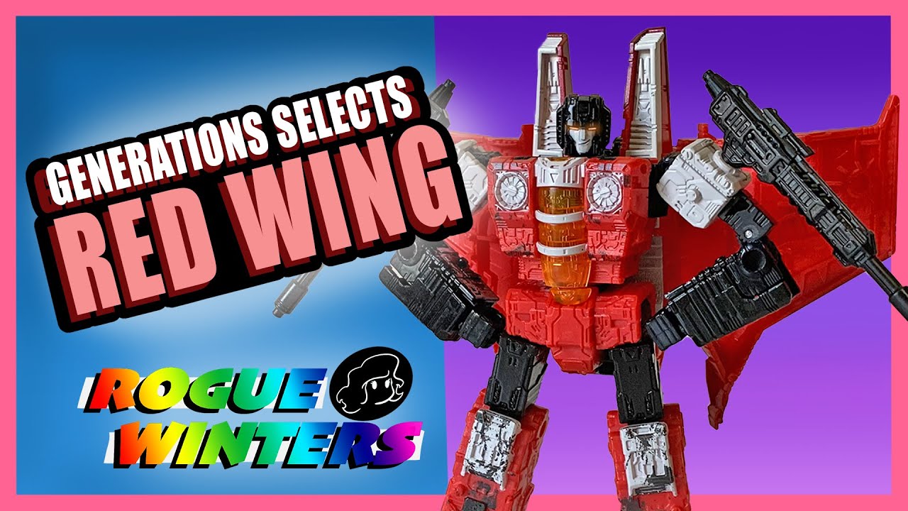 Transformers Generations Selects RED WING Review - Rogue Winters - YouTube