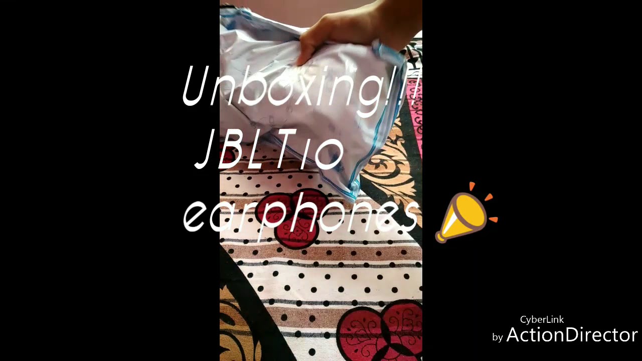 Wow UNBOXING of JBL T10 earphones 📣 amazing Bass 👍 - YouTube