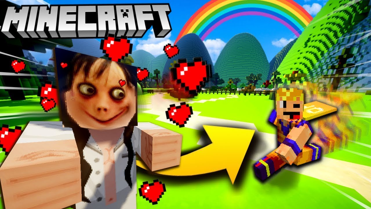 JAK OSWOIĆ MOMO ?! JAK WYCHOWAĆ POTWORA MOBA W MINECRAFT? - YouTube