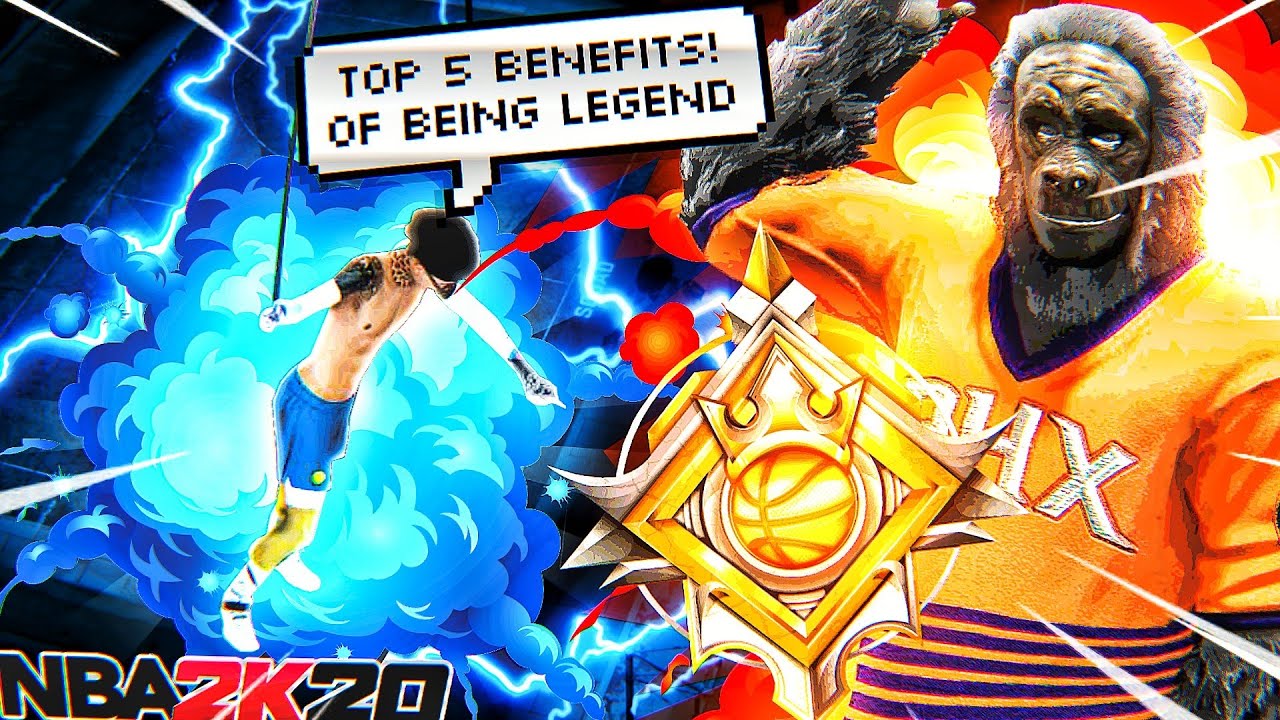 THIS IS WHY YOU SHOULD HIT LEGEND ON NBA2K20 TOP 5 BENEFITS OF BEING A ...