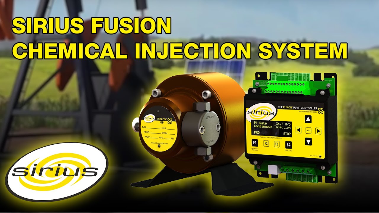 Sirius Fusion chemical injection system - detailed overview - YouTube
