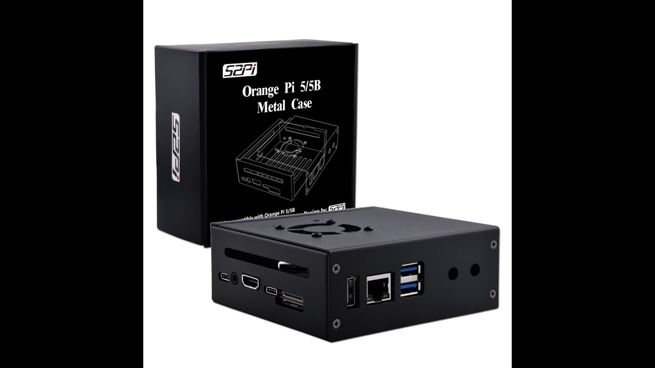 Metal Case for Orange Pi 5/5B - YouTube