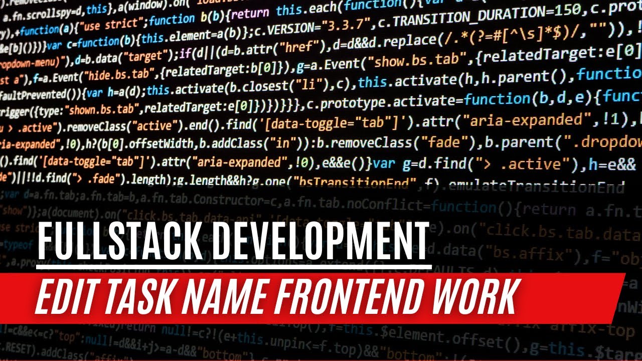 Fullstack Portfolio Project: Edit Project Workflow (Part 3) - YouTube