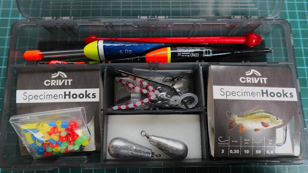 Crivit Float / Bottom Fishing Set 78 piece with LED Float from Lidl ...
