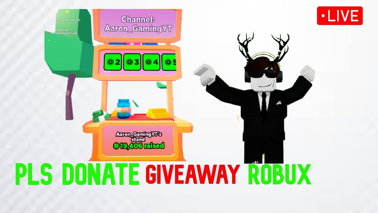 PLS DONATE RAISING ROBUX! - YouTube