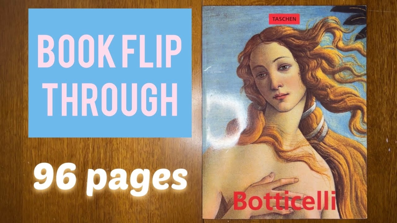 Botticelli by Barbara Deimling - Book flip through - YouTube