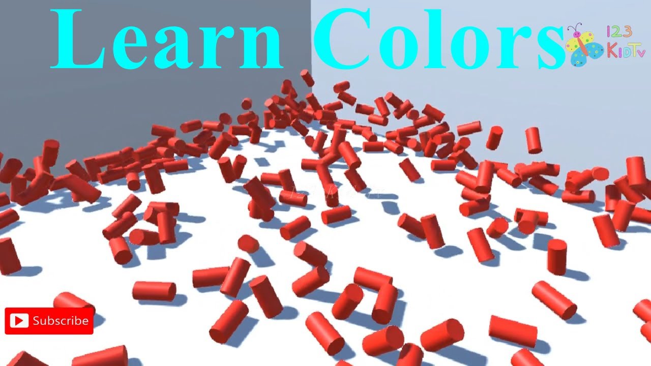 Learn colors | 123 Kid Tv - YouTube