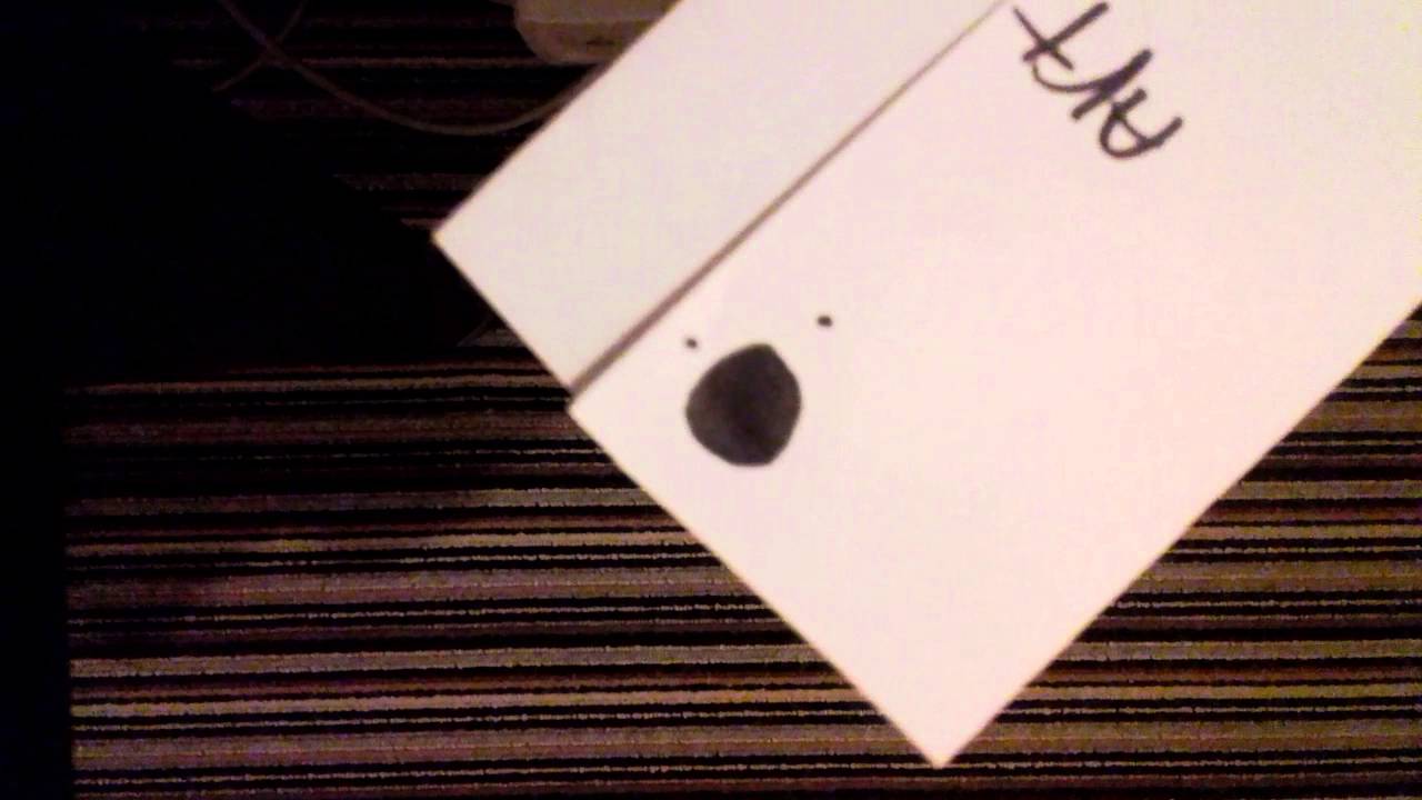 How to make a paper phone - YouTube