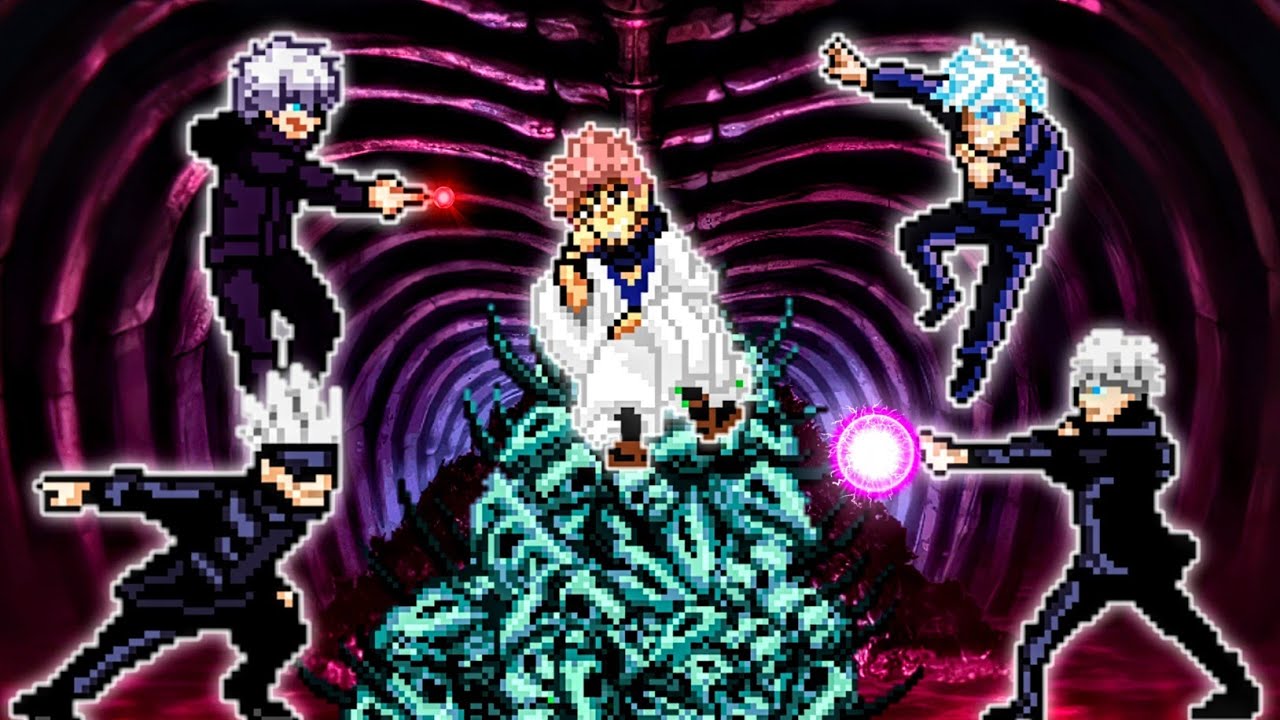 Sukuna V1.7.1 OP VS Limitless Gojo OP, Gojo Six Eyes OP, Gojo Awakening ...