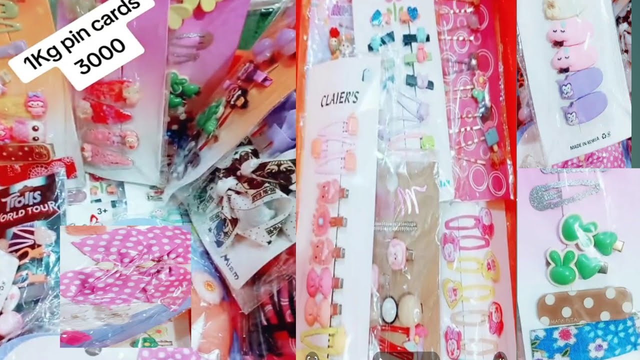 Korean pins 1kg pak // Branded pins - YouTube