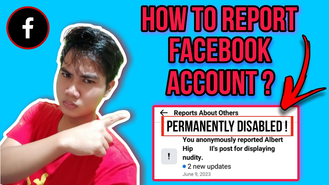 HOW TO REPORT FACEBOOK ACCOUNT? 2023 | PAANO I-REPORT ANG FAKE FACEBOOK ...