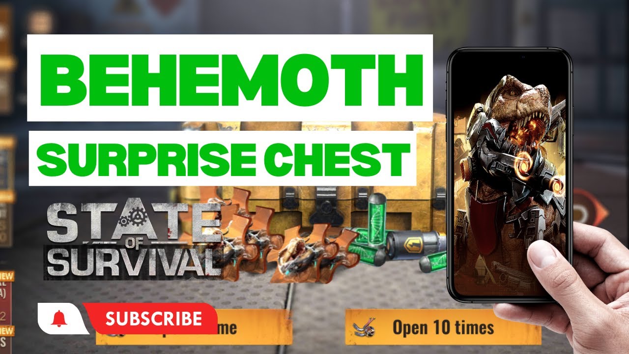STATE OF SURVIVAL: BEHEMOTH SURPRISE CHEST ARE USEFULL OR NOT ? - YouTube