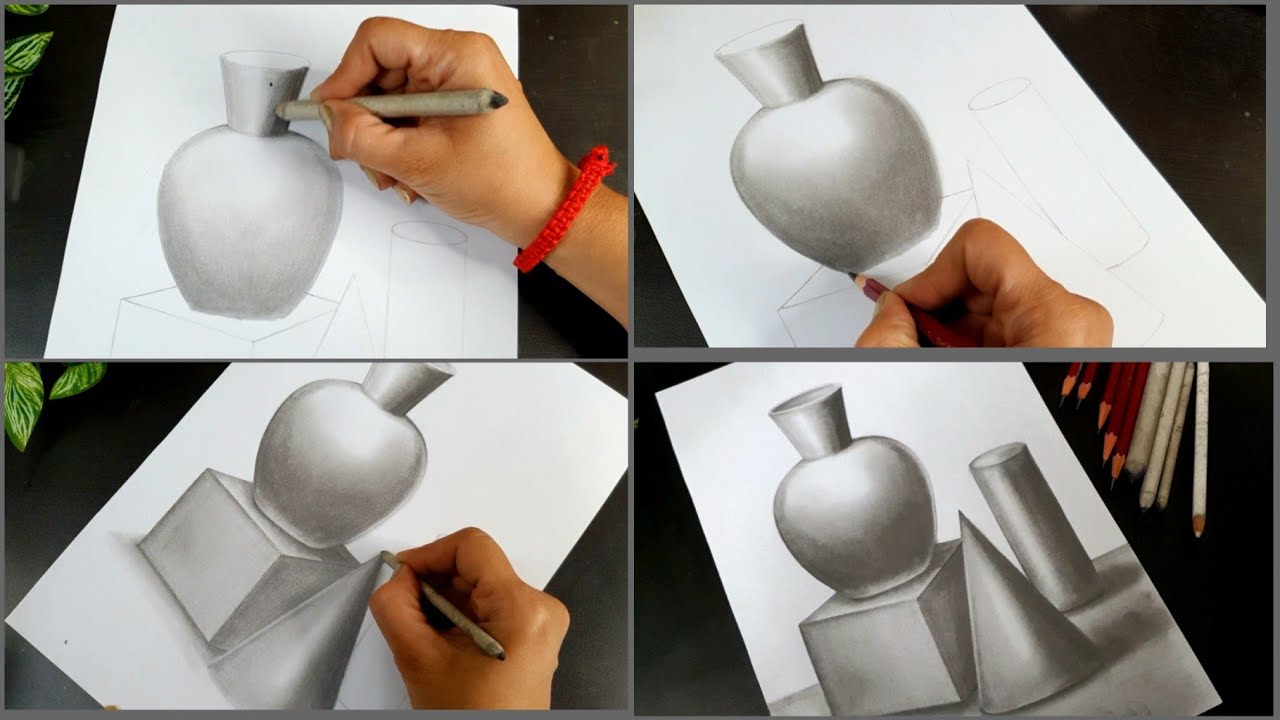 How To Do Shading Step By Step //Shading For Beginners // How To Do ...
